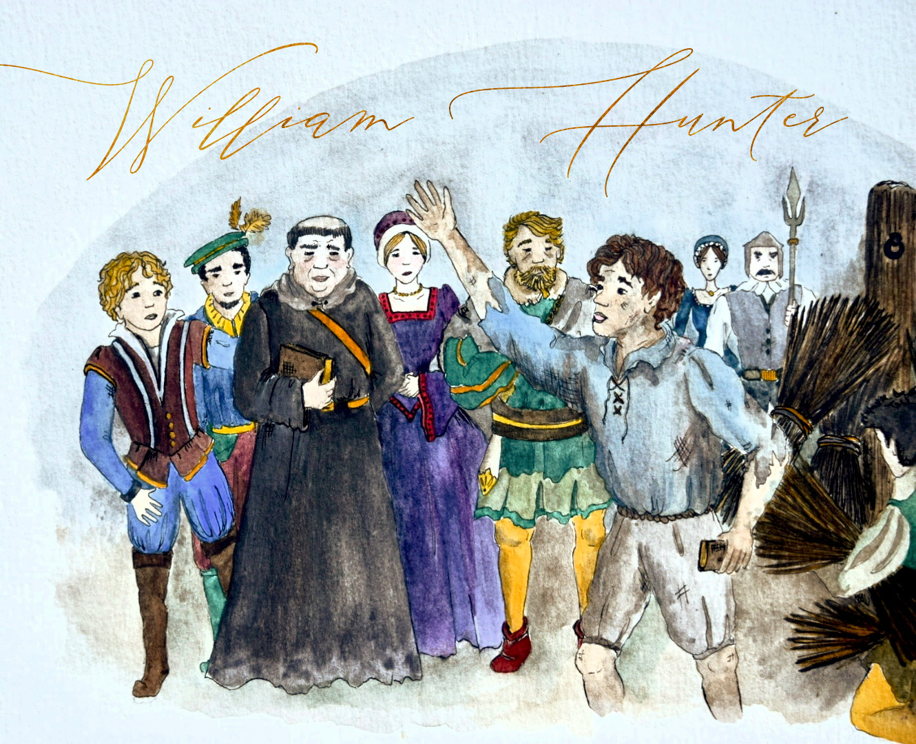 1535 – 1555 On Fire for the Word: William Hunter – Crown of Life Press